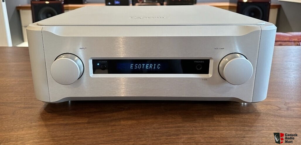 Esoteric I-03- Flawless Condition- Integrated Amplifier w/phono stage ...
