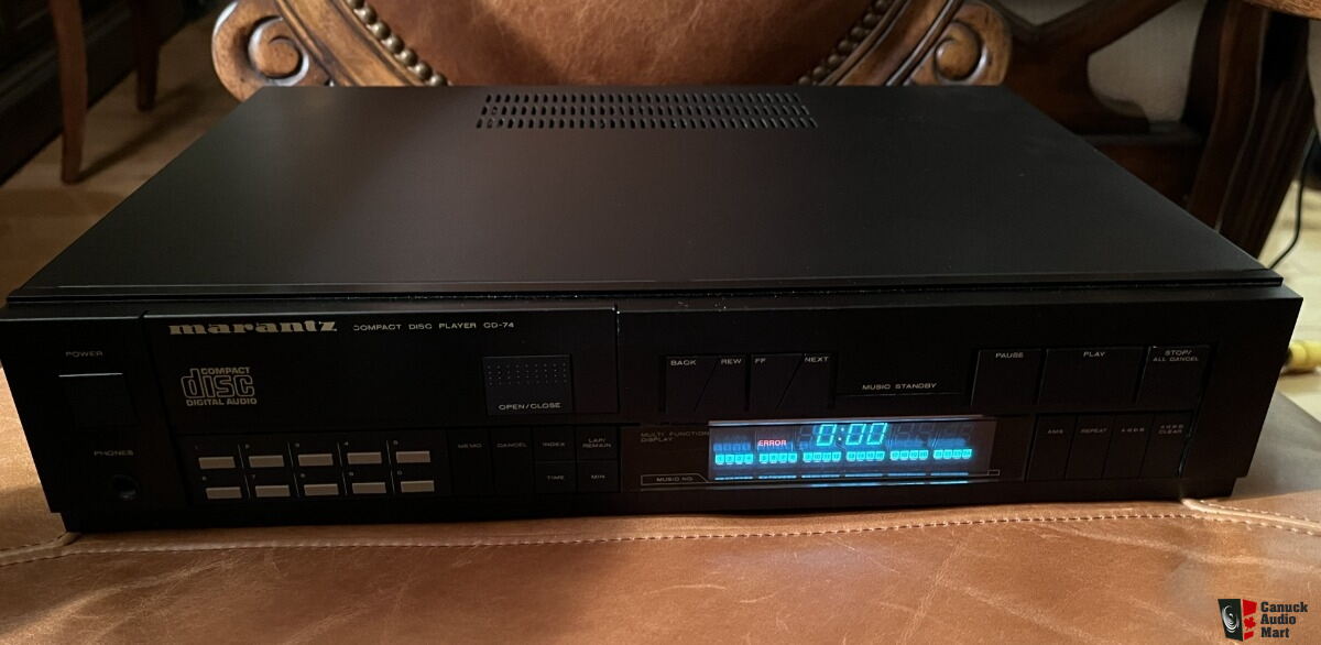 Marantz CD-74 w Philips 2xTDA1540 and CDM-1 laser in Excellent ...