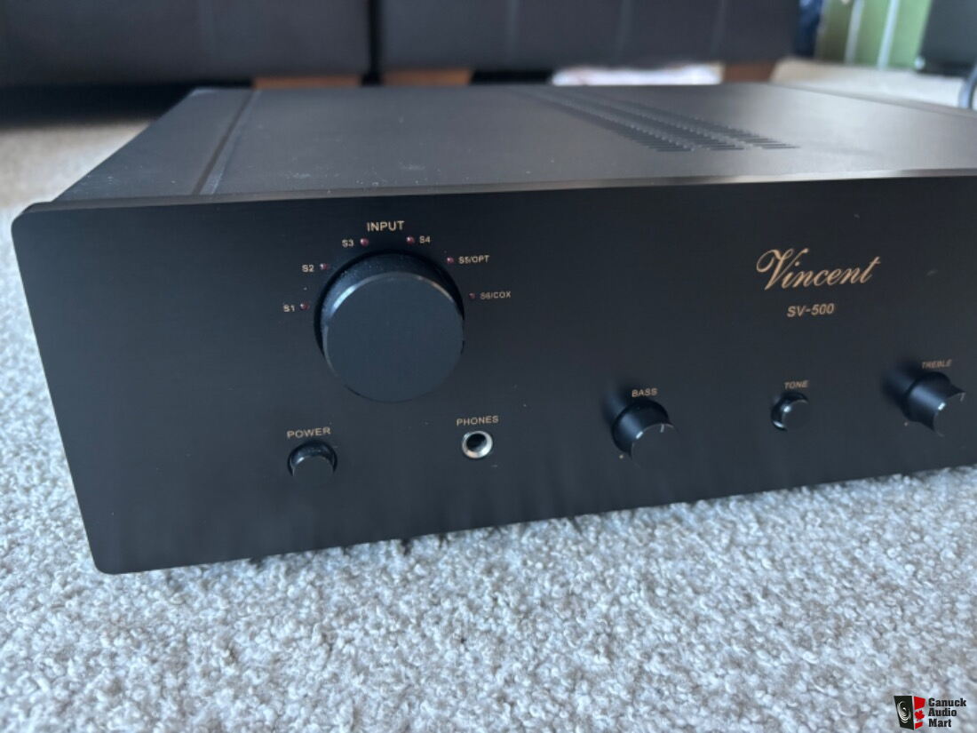 Vincent SV-500 Hybrid Integrated Amplifier Photo #5683050 - US Audio Mart