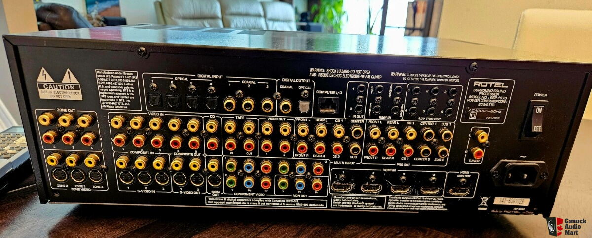 Rotel RSP-1570 Preamplifier Photo #5683279 - Canuck Audio Mart