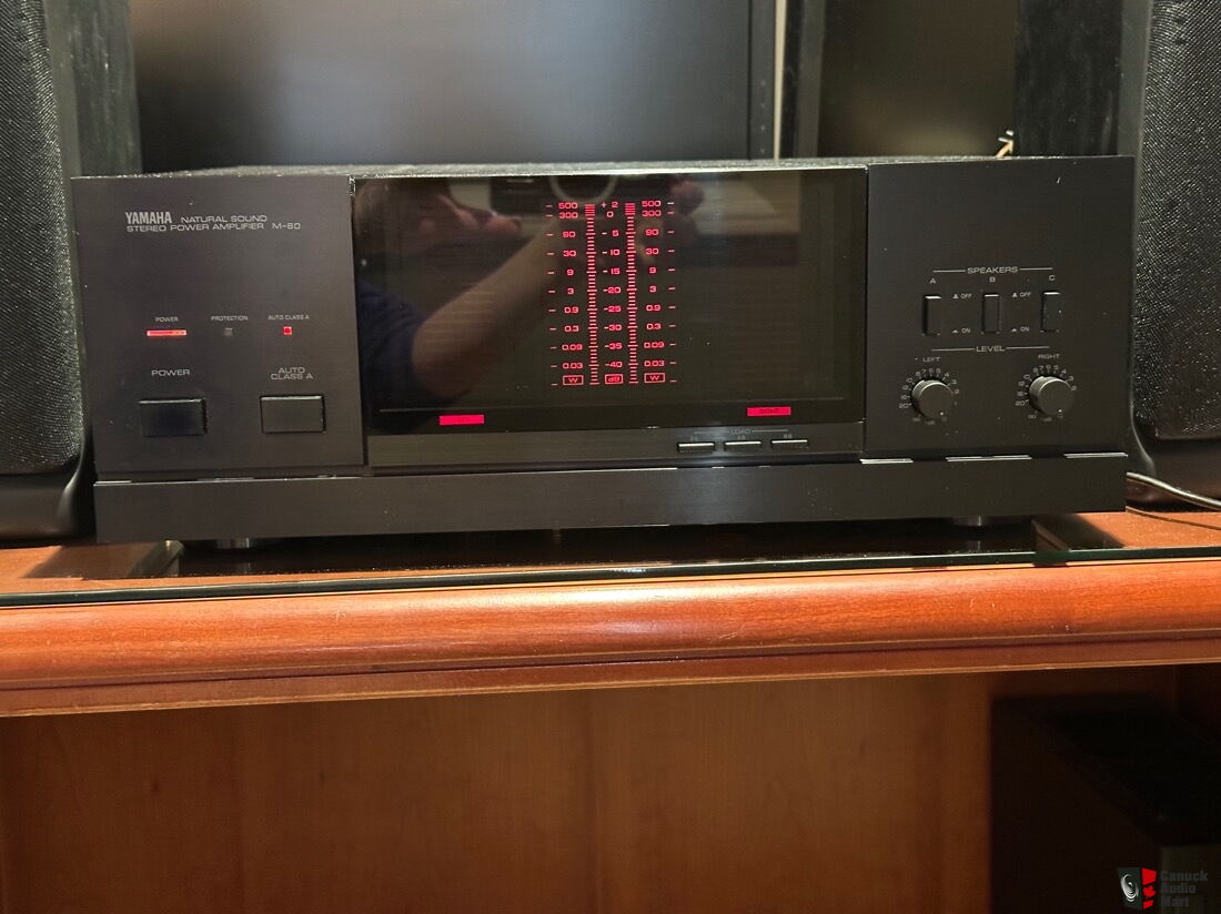 Vintage Yamaha M60 Power Amplifier & C-60 Pre-Amplifier Pair For Sale ...
