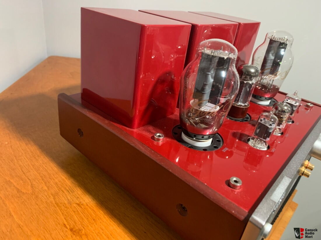Rare Triode TRV-A300SER Integrated Tube Amp with 2 sets of tubes Gold ...