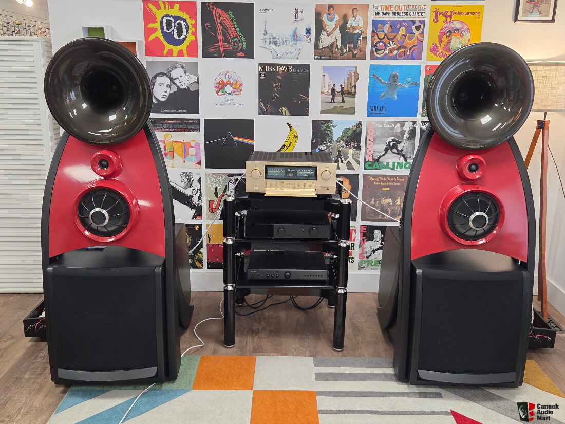 Calix Phoenix Grand Signature Speakers (Red): Excellent Trade-In; acX ...