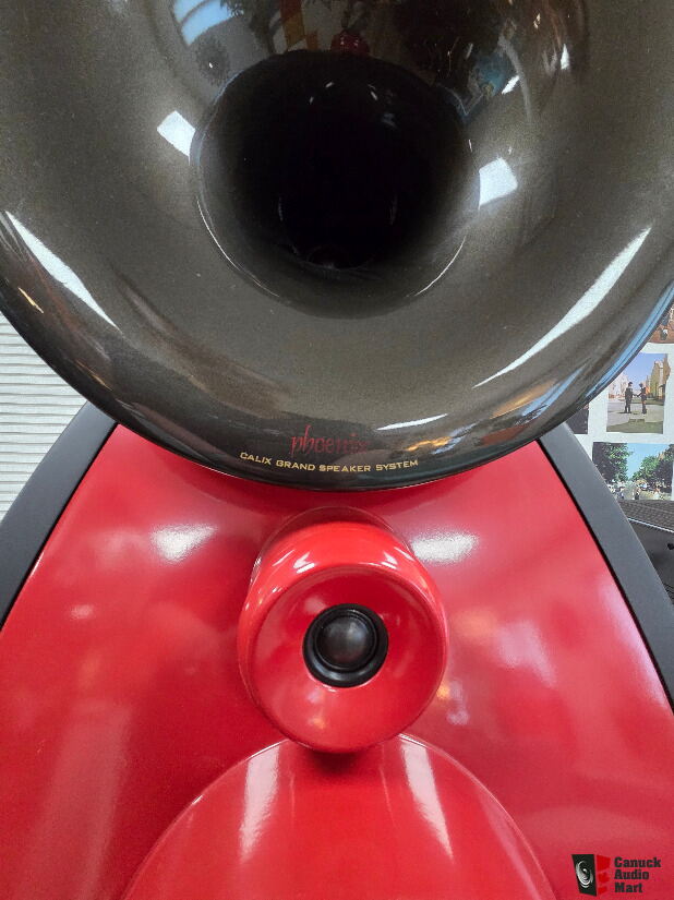 Calix Phoenix Grand Signature Speakers (Red): Excellent Trade-In; acX ...