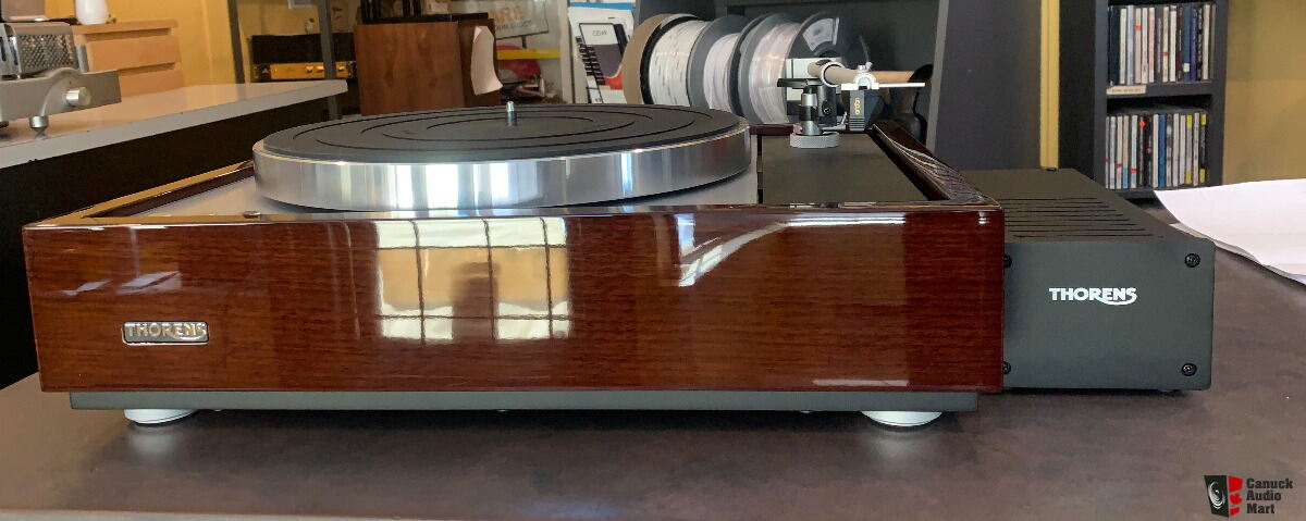 THORENS TD 1600 Turntable With Ortofon 2M Black Dealer Ad - US Audio Mart