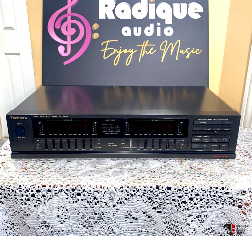 Technics 14-Band Computer Equalizer SH-8057 Dealer Ad - Canuck Audio Mart