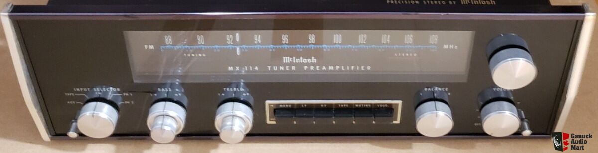 McIntosh MX 114 Photo #5689548 - Canuck Audio Mart