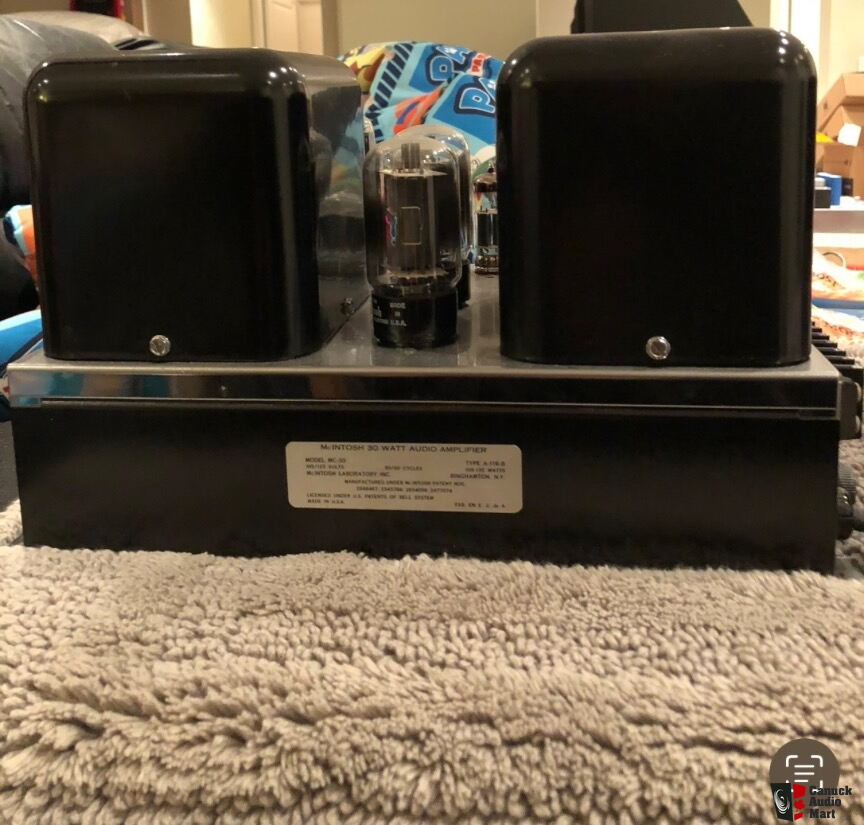 McIntosh MC 30 mono block tube amp Photo #5689734 - Canuck Audio Mart