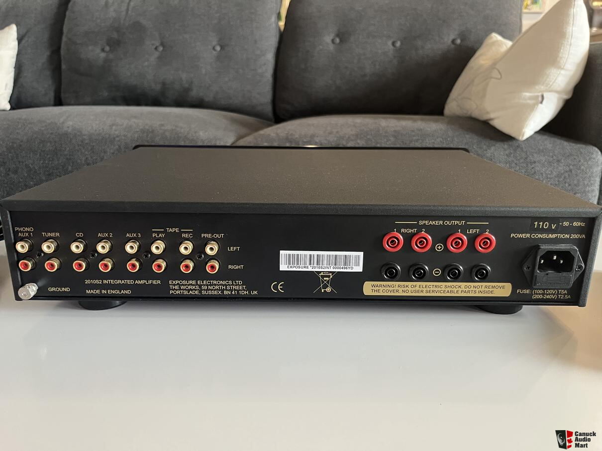Exposure 2010S2 Integrated amplifier with phono Photo #5691696 - Canuck ...