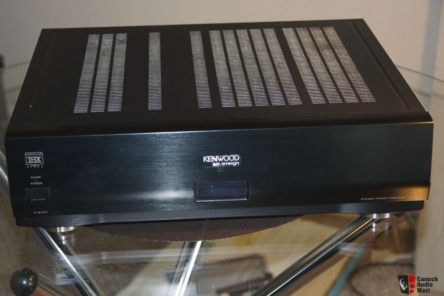 Kenwood Sovereign MX 5000 stereo/bridged mono power amplifier Photo ...