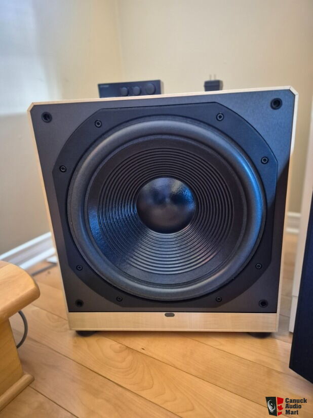 Paradigm subwoofer Reference Servo-15A. Sycamore finish Photo #5695080 ...