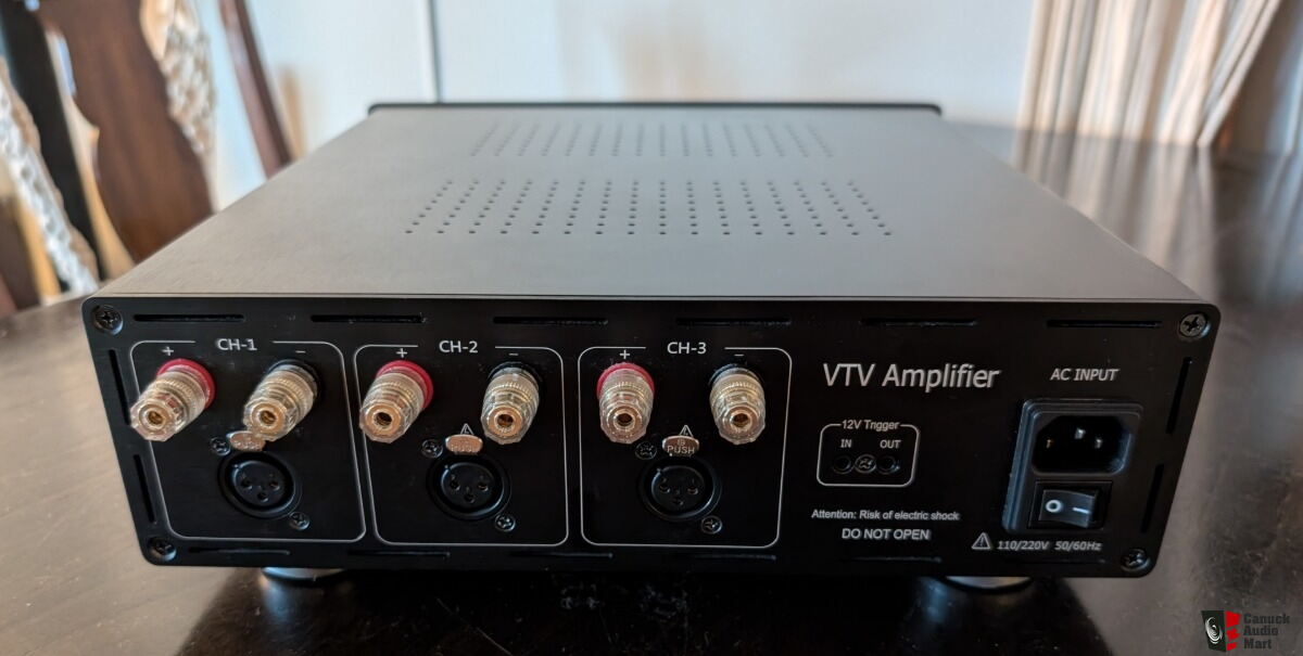 VTV 3-Channel Hypex nCore Amplifier (500W each at 4 ohms) Photo ...