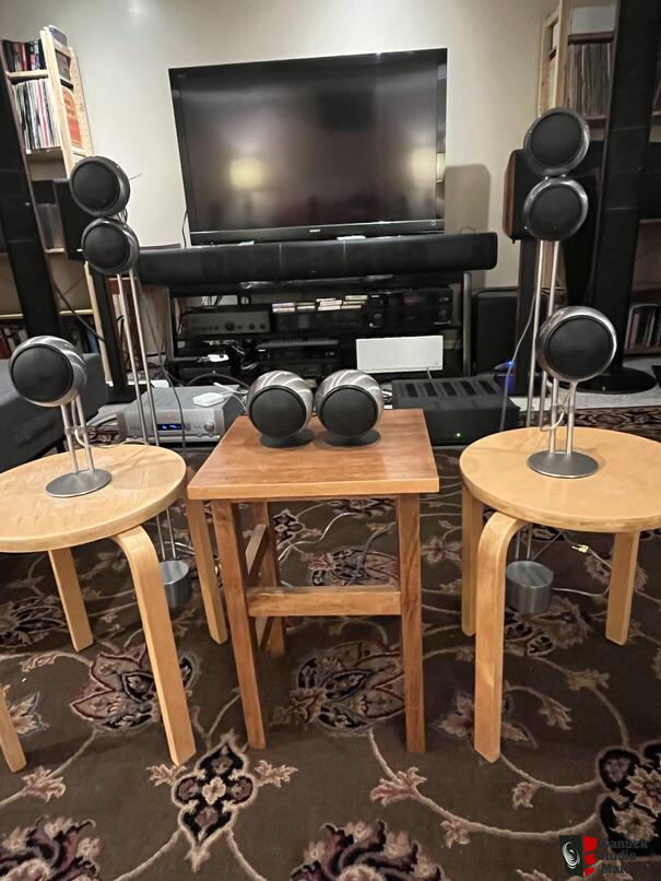ORB Speakers Steel finish and a Yamaha Slim subwoofer Photo #5698582 ...