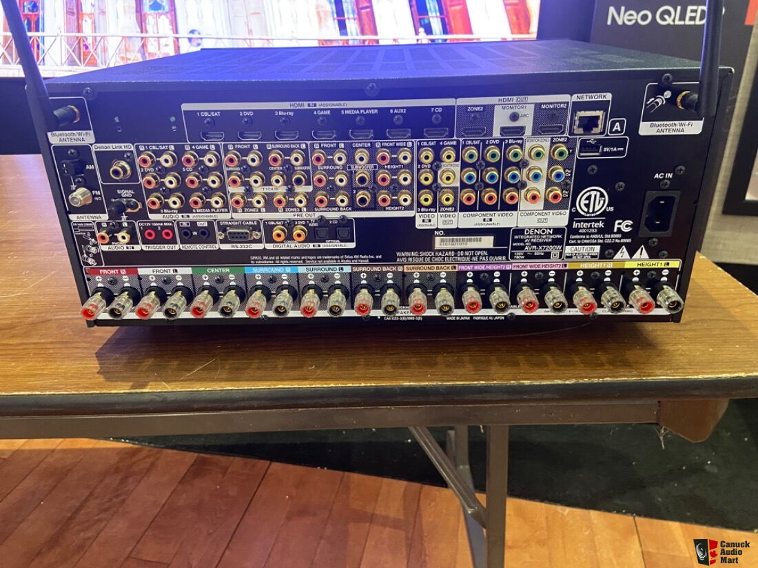 DIY Repair Items: Denon AVR7200 - Denon DP-1200 - Vintage AIWA Cassette ...