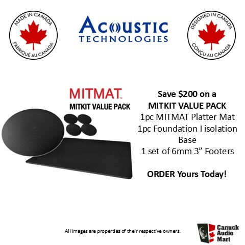 Mitmat MITMAT MitKit Value-Pack [Made in Canada Dealer Ad - US Audio Mart