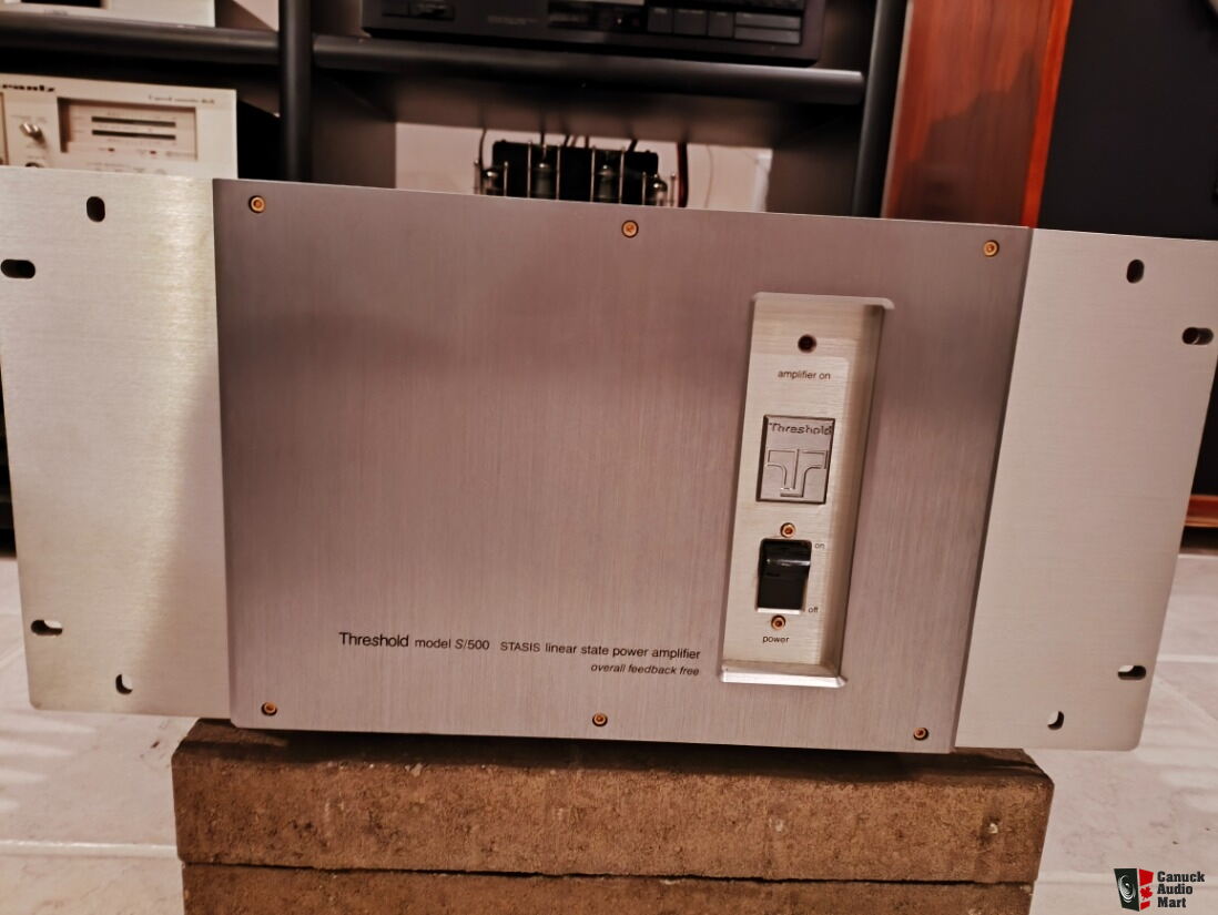 Threshold S/500 Class A/B Power Amplifier Photo #5703012 - Canuck Audio ...