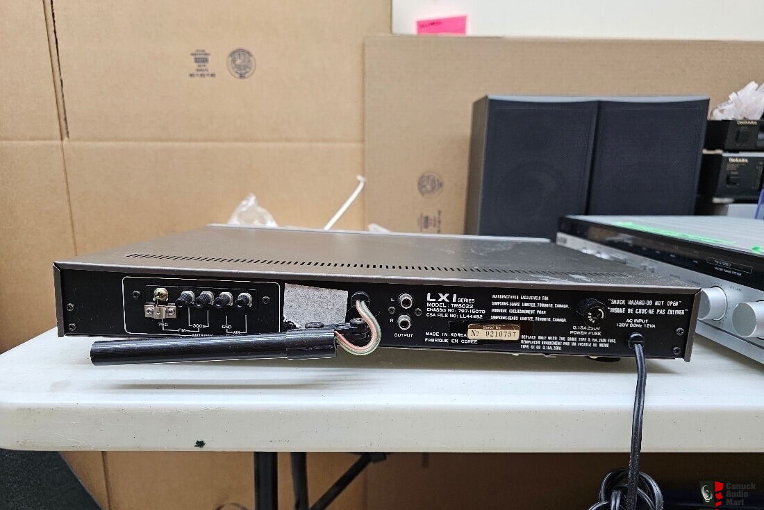 LXI TR6022 AM/FM Tuner: Fair Condition Trade-In; 30 Day acX Warranty ...