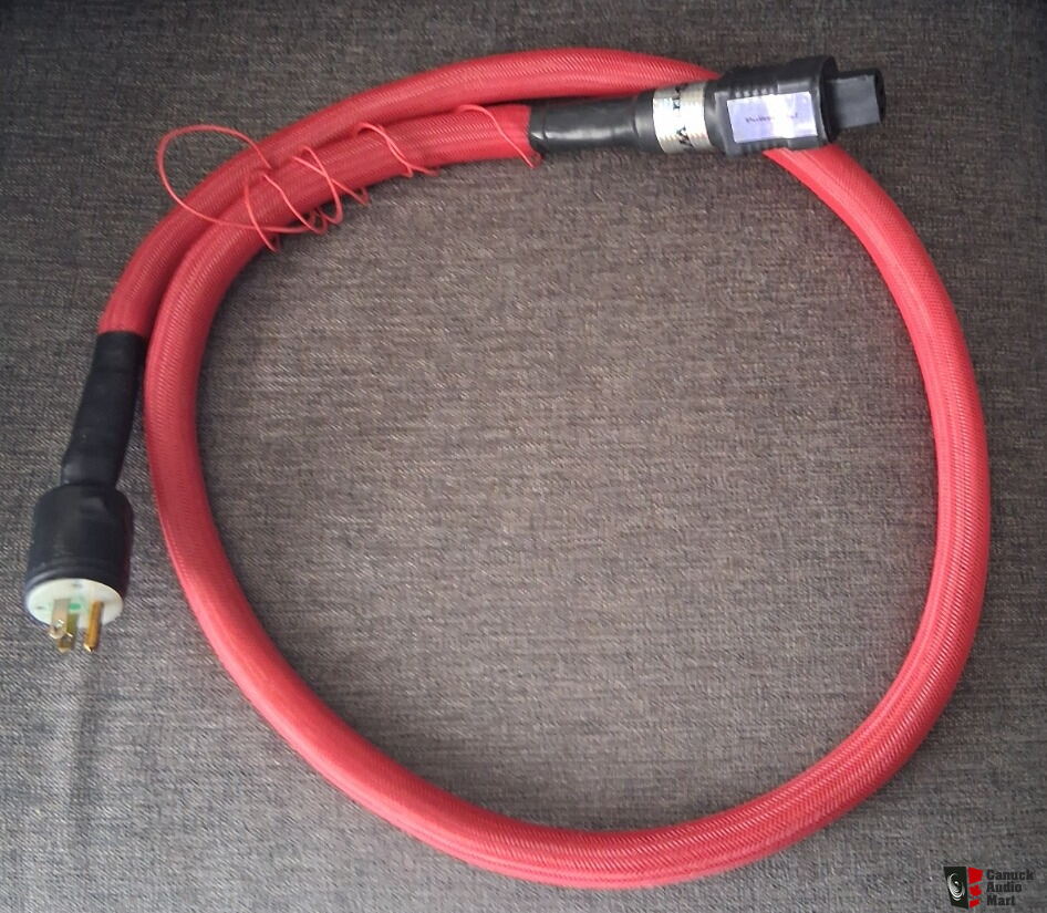 Gut Wire Power Clef Power Cord (5.5 Ft) For Sale - US Audio Mart