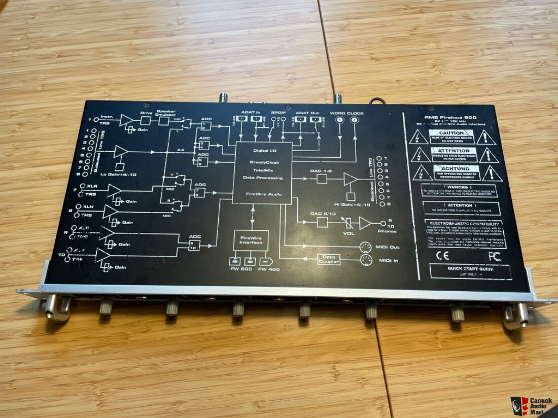 Interface audio - RME Fireface 800 Photo #5705391 - US Audio Mart