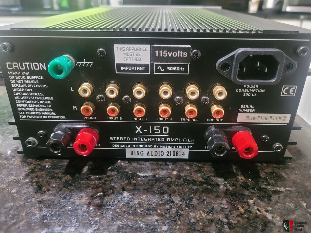 Musical Fidelity X-150 amplifier. Free Shipping Photo #5705400 - US ...