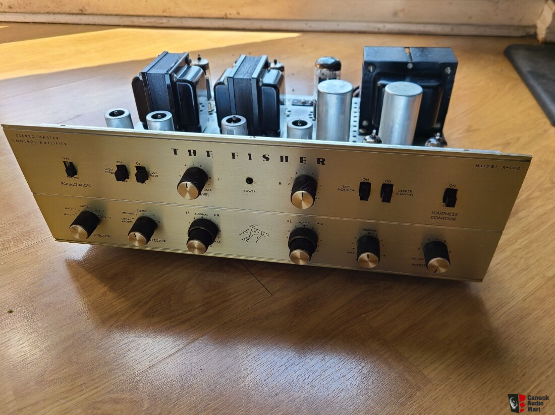 Fisher X-100 integrated tube amp For Sale - Canuck Audio Mart