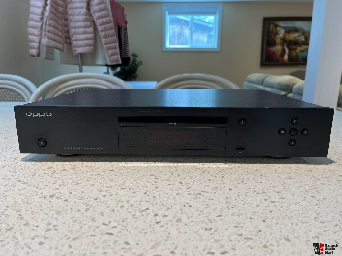 OPPO 203 + VanityHD + Furutech IEC + LPS + solid core internal wires ...