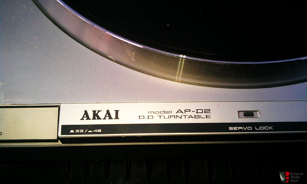 Vintage AKAI AP-D2 Direct Drive Turntable Photo #570848 - US Audio Mart