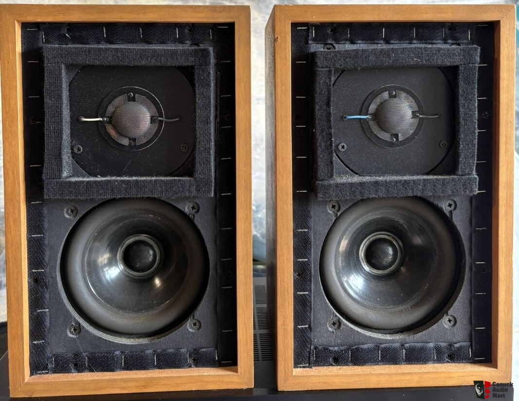 Chartwell LS 3/5a BBC Monitors speakers 15 ohms Matched pair serial ...