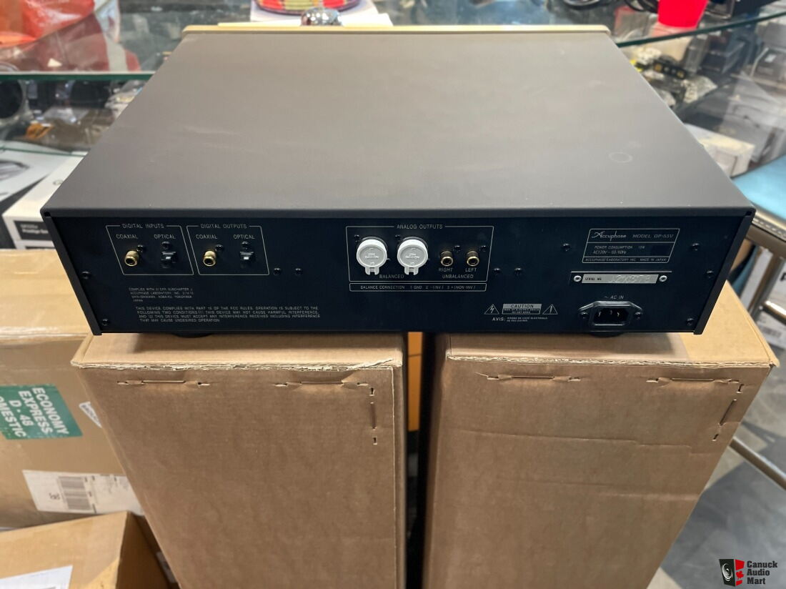 Accuphase Dp 55v cd player ( Sold As Is ) Photo #5708719 - Canuck Audio ...