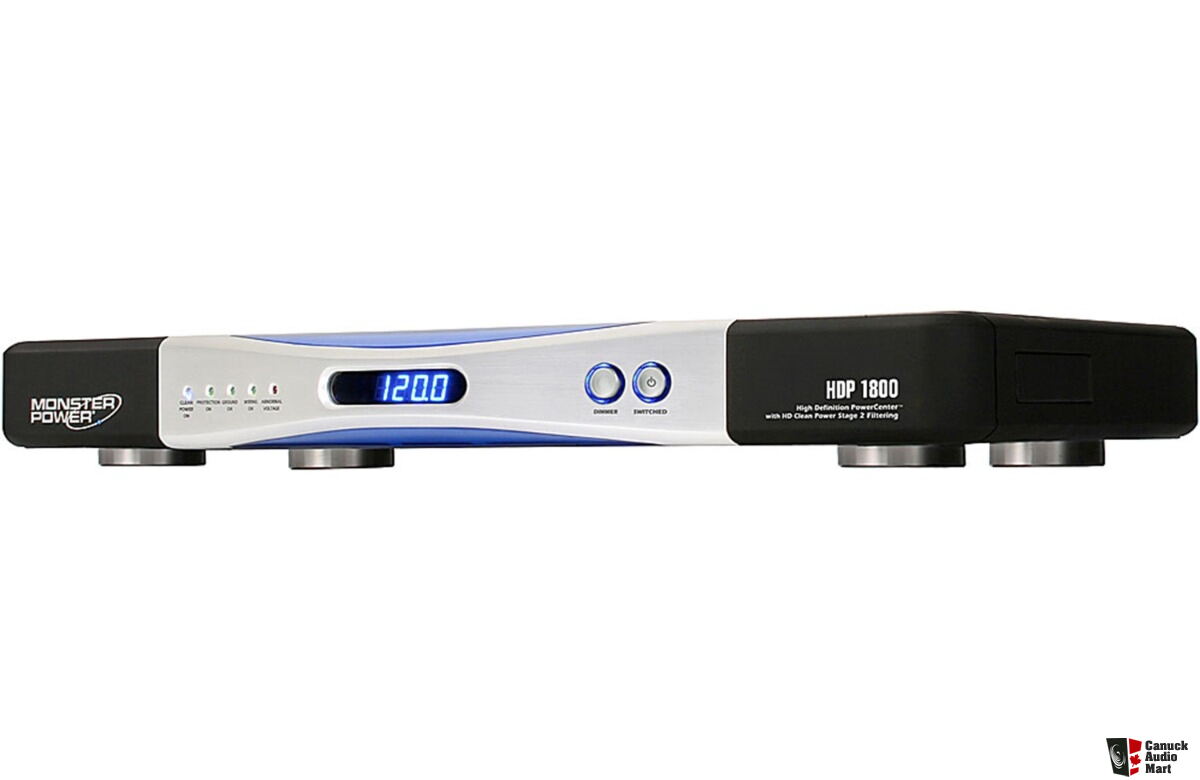 Monster Power HDP 1800 Power line conditioner and surge suppressor ...