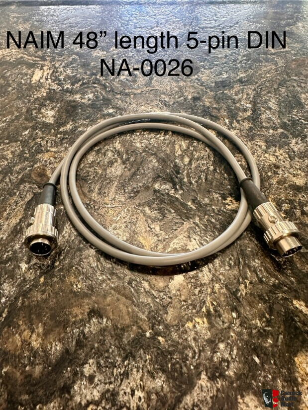 NAIM Cable bundle 5-Pin DIN (x3) Photo #5711593 - Canuck Audio Mart