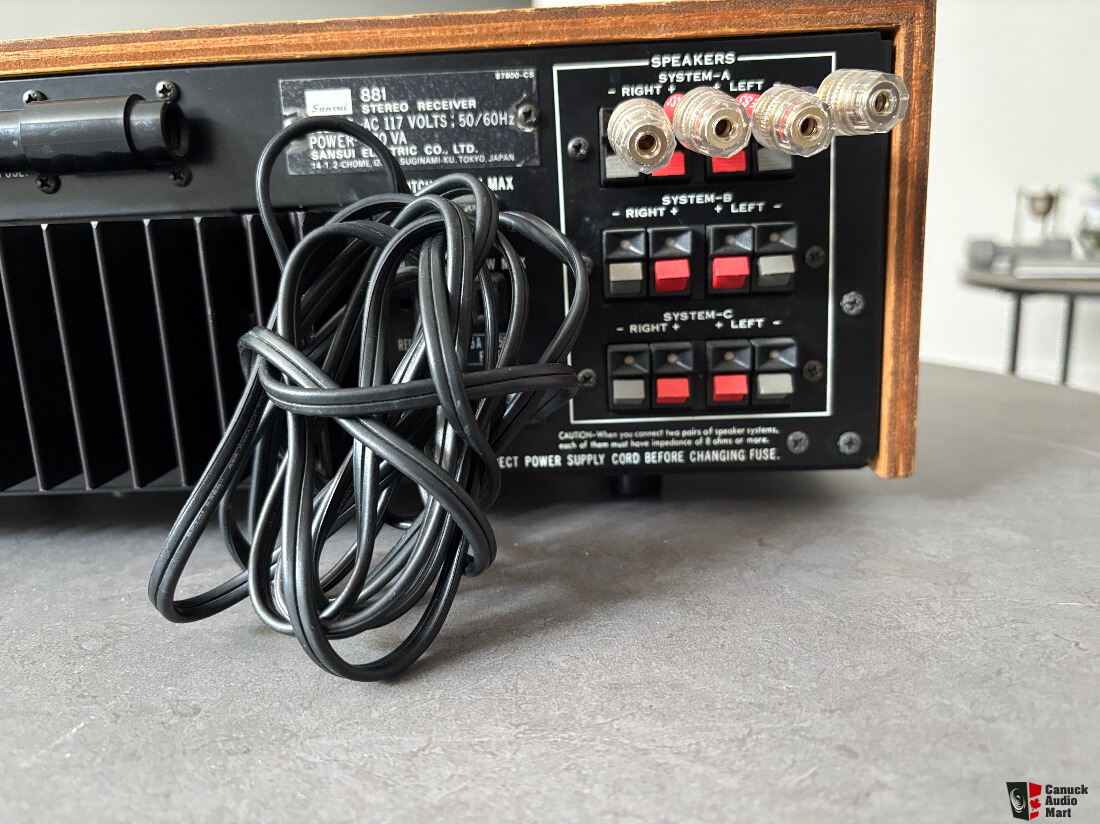 Sansui 881 Stereo Receiver Photo #5712736 - Canuck Audio Mart