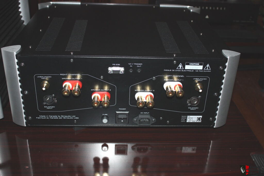 Simaudio Moon Evolution P8 preamp and W8 amp Photo #571323 - US Audio Mart