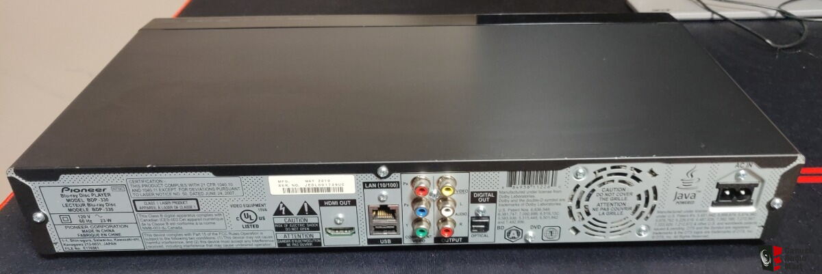 Pioneer Blu-Ray Disc Player BDP-330 Photo #5713304 - Canuck Audio Mart