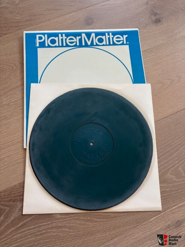 Turntable platter mat lot Photo #5713847 - Canuck Audio Mart