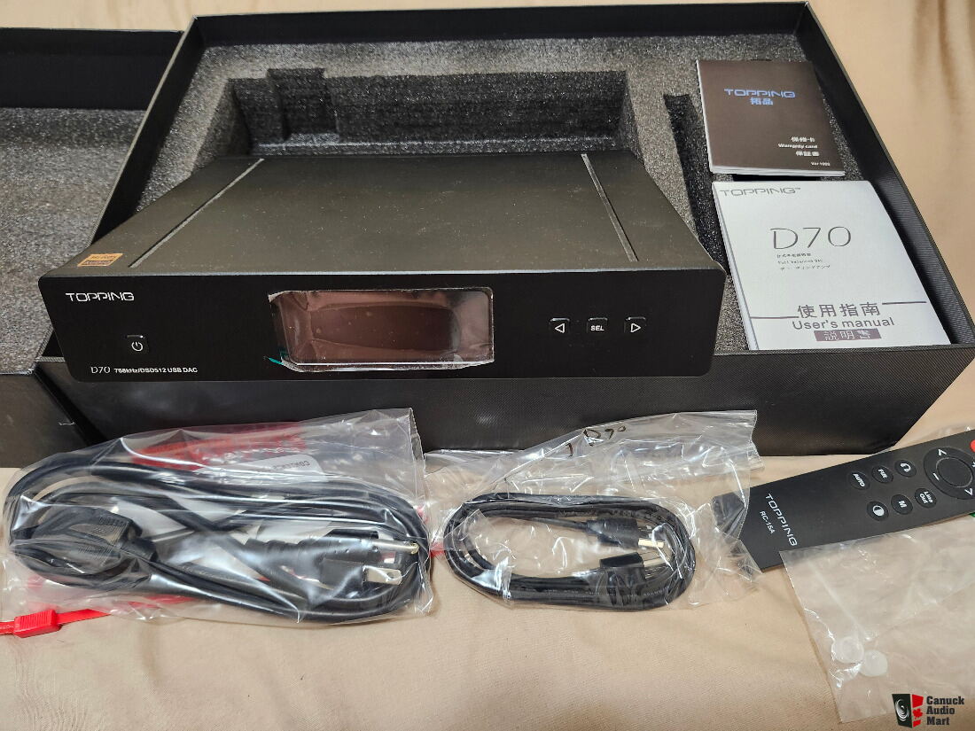 Topping D70 DAC Photo #5714566 - Canuck Audio Mart