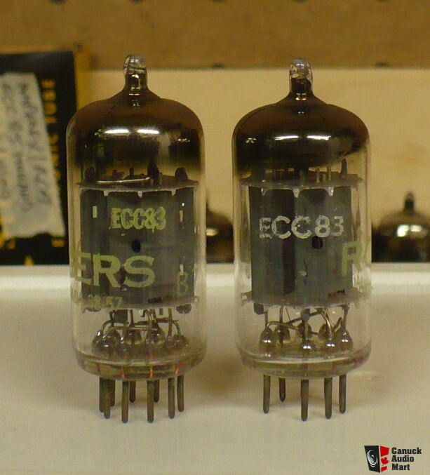 For The Collector Or Use First Production ECC83 Preamplifier Tubes mC1 ...