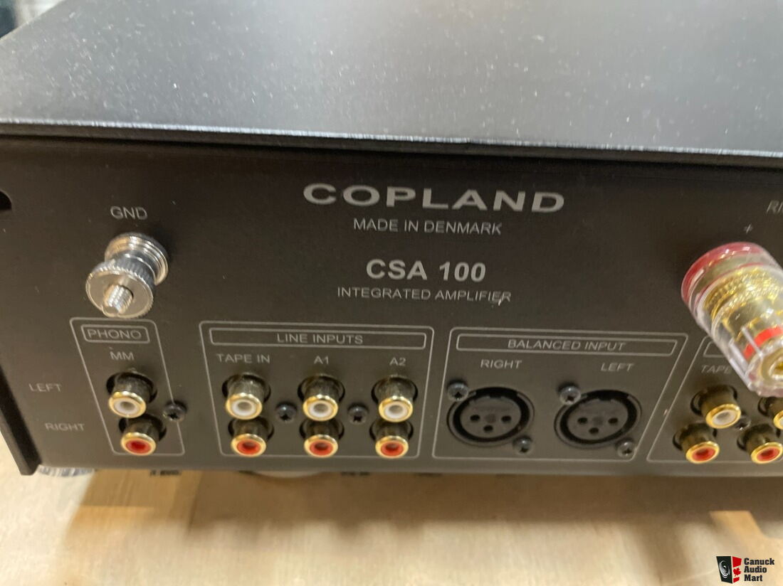 Copland CSA 100 integrated amplifier (Floor Demo) Photo #5716910 ...