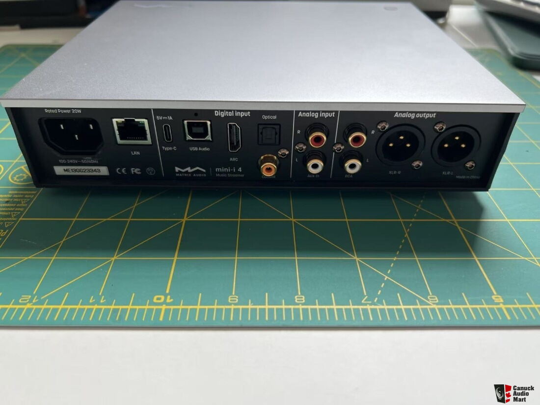 Matrix Audio mini4 streamer DAC Photo #5717978 - Canuck Audio Mart