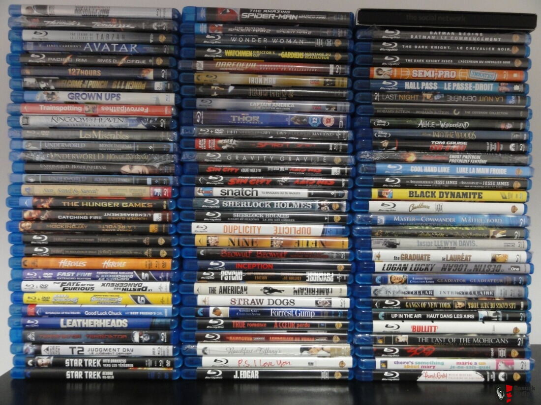 Lot of 90+ Blu-Ray Movies - Great Titles, Like New, and Cheap !!! Photo ...