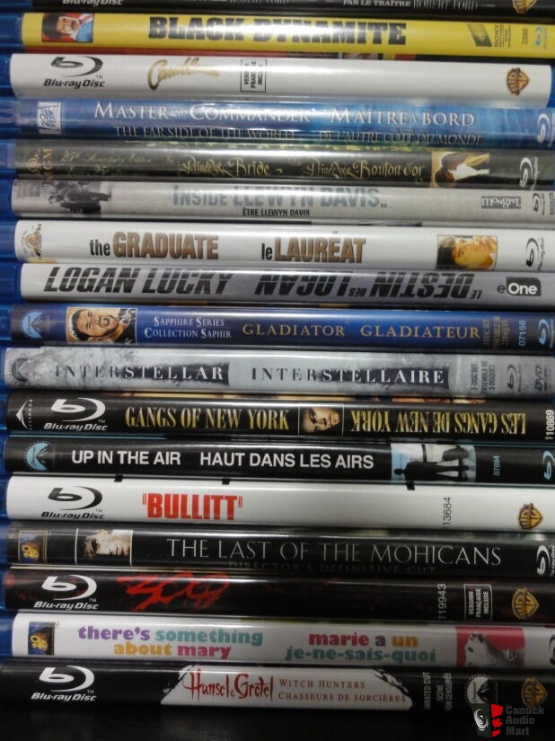 Lot of 90+ Blu-Ray Movies - Great Titles, Like New, and Cheap !!! Photo ...