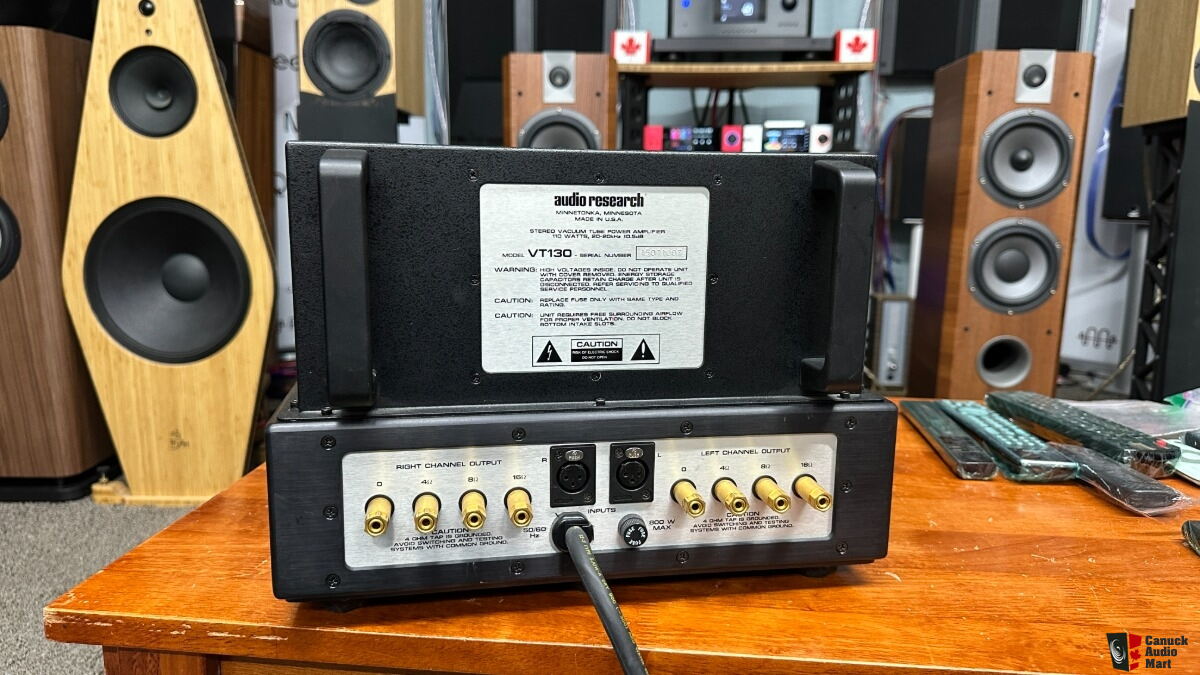 Audio Research VT130 SE Power Amplifier Photo #5718562 - Canuck Audio Mart