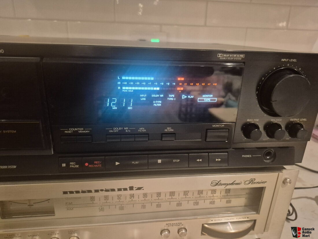 Denon DRM-700 3 head stereo cassette deck. Excellent! Free shipping ...