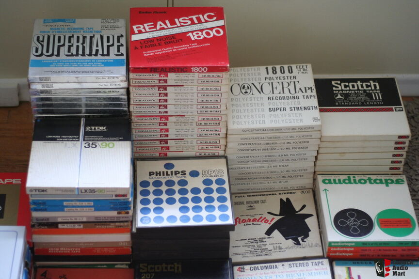 L@@K OVER 100 7 INCH REEL TO REEL TAPES L@@K Photo #572001 - Canuck ...
