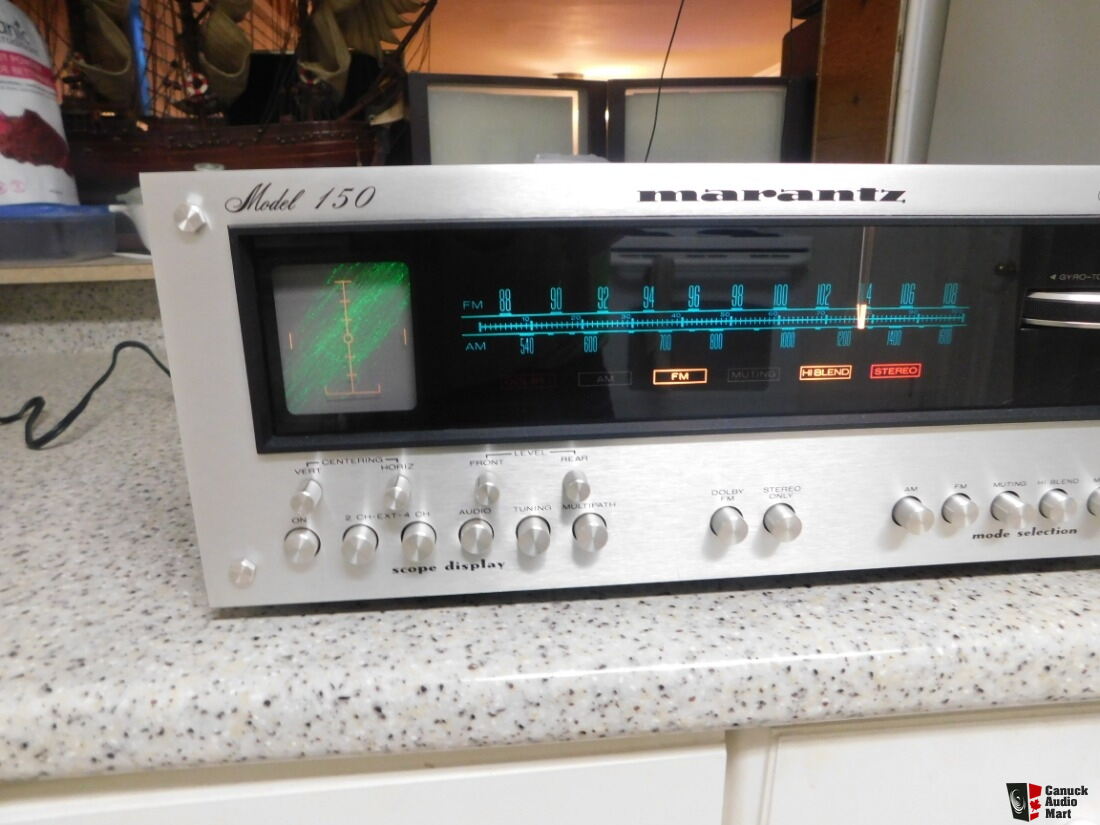 Marantz 150 Stereo AM FM Tuner With Manuals And Brochure Marantz ...