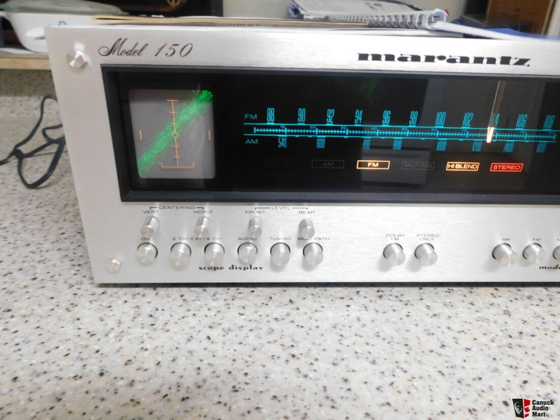 Marantz 150 Stereo AM FM Tuner With Manuals And Brochure Marantz ...