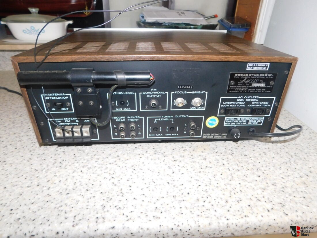 Marantz 150 Stereo AM FM Tuner With Manuals And Brochure Marantz ...
