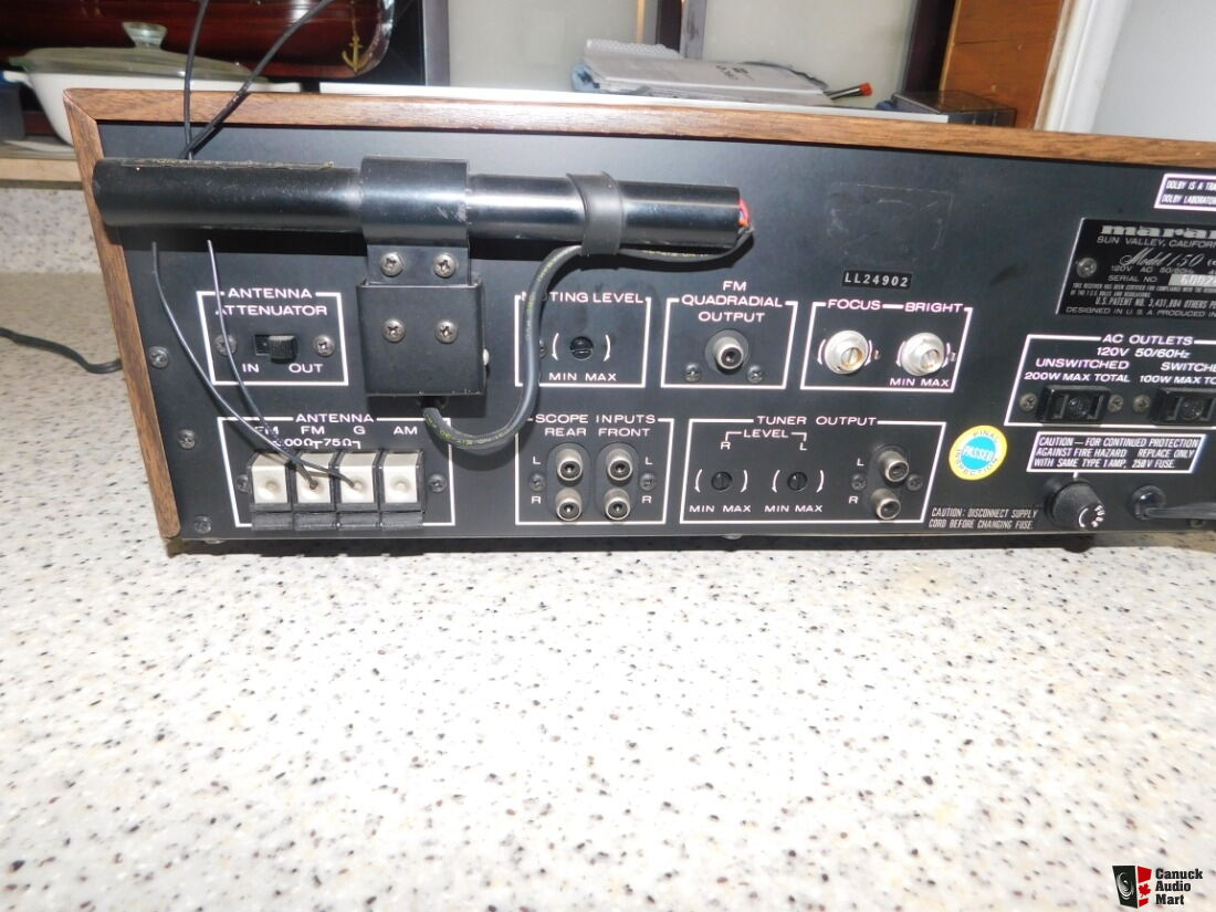 Marantz 150 Stereo AM FM Tuner With Manuals And Brochure Marantz ...
