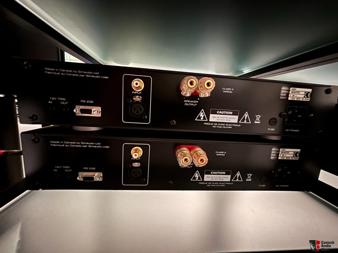 Moon 400 Poweramp (pair) Dealer Ad - US Audio Mart