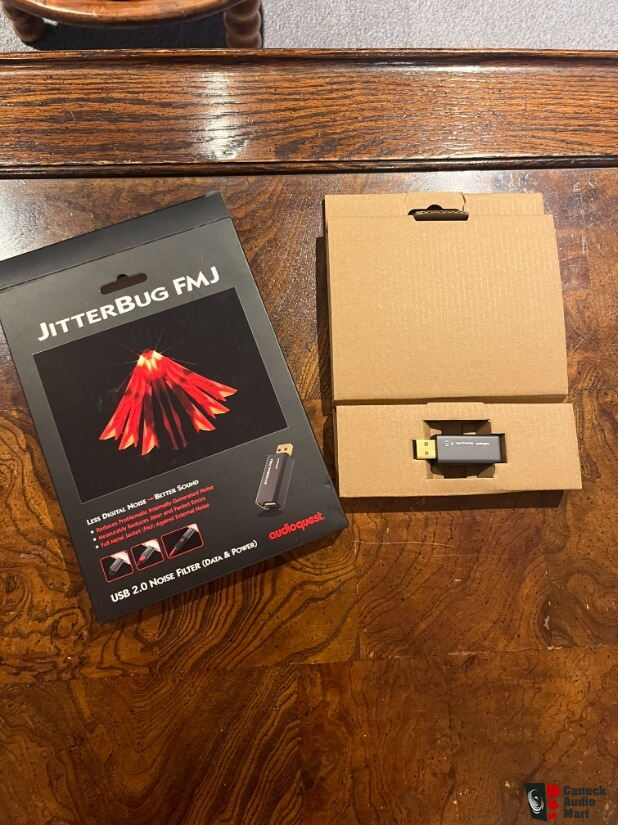Audio Quest Jitterbug FMJ - Never Used For Sale - US Audio Mart